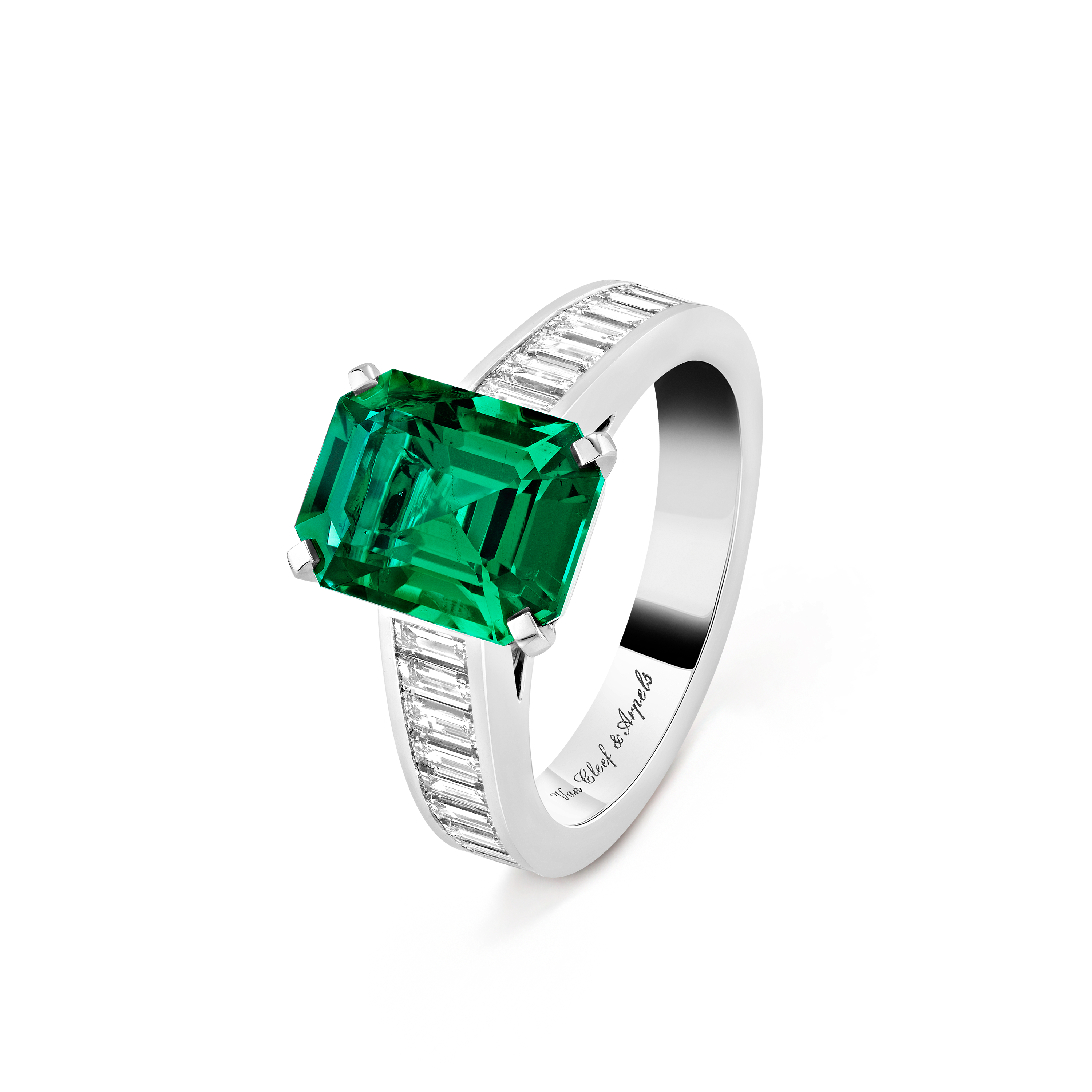 Menuet solitaire, 2.92 cts Platinum - Van Cleef & Arpels