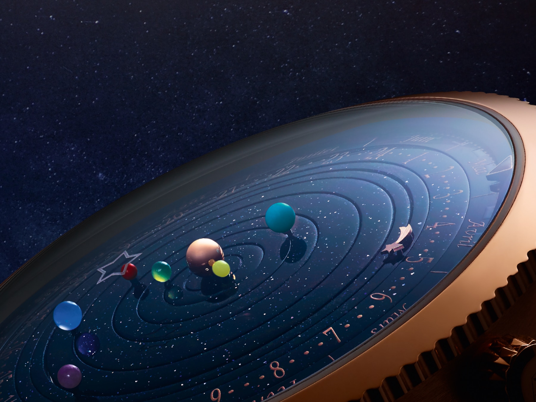 Midnight Planétarium & Lady Arpels Planétarium watches - Van Cleef & Arpels