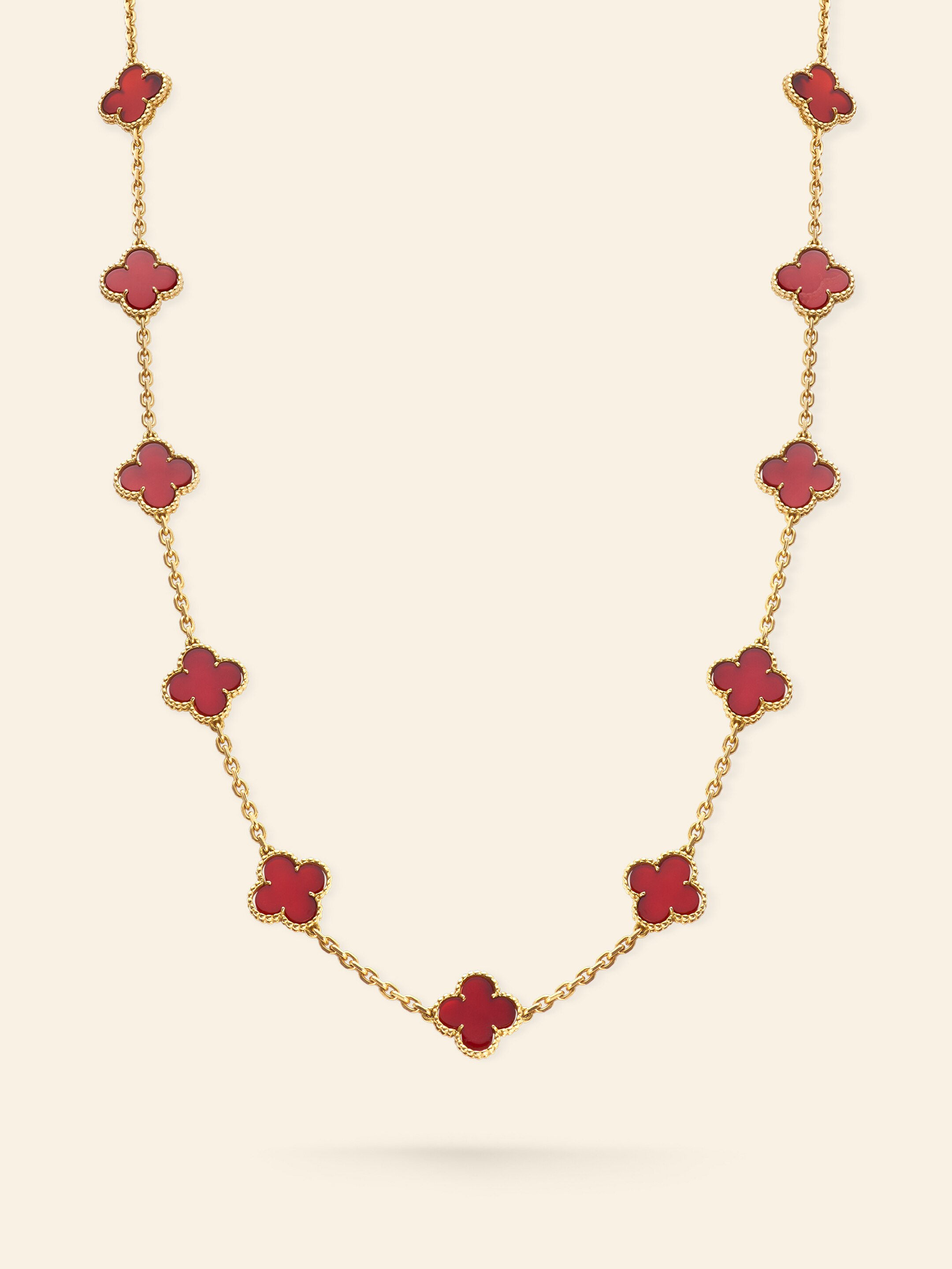 At the heart of the Alhambra collection - Van Cleef & Arpels